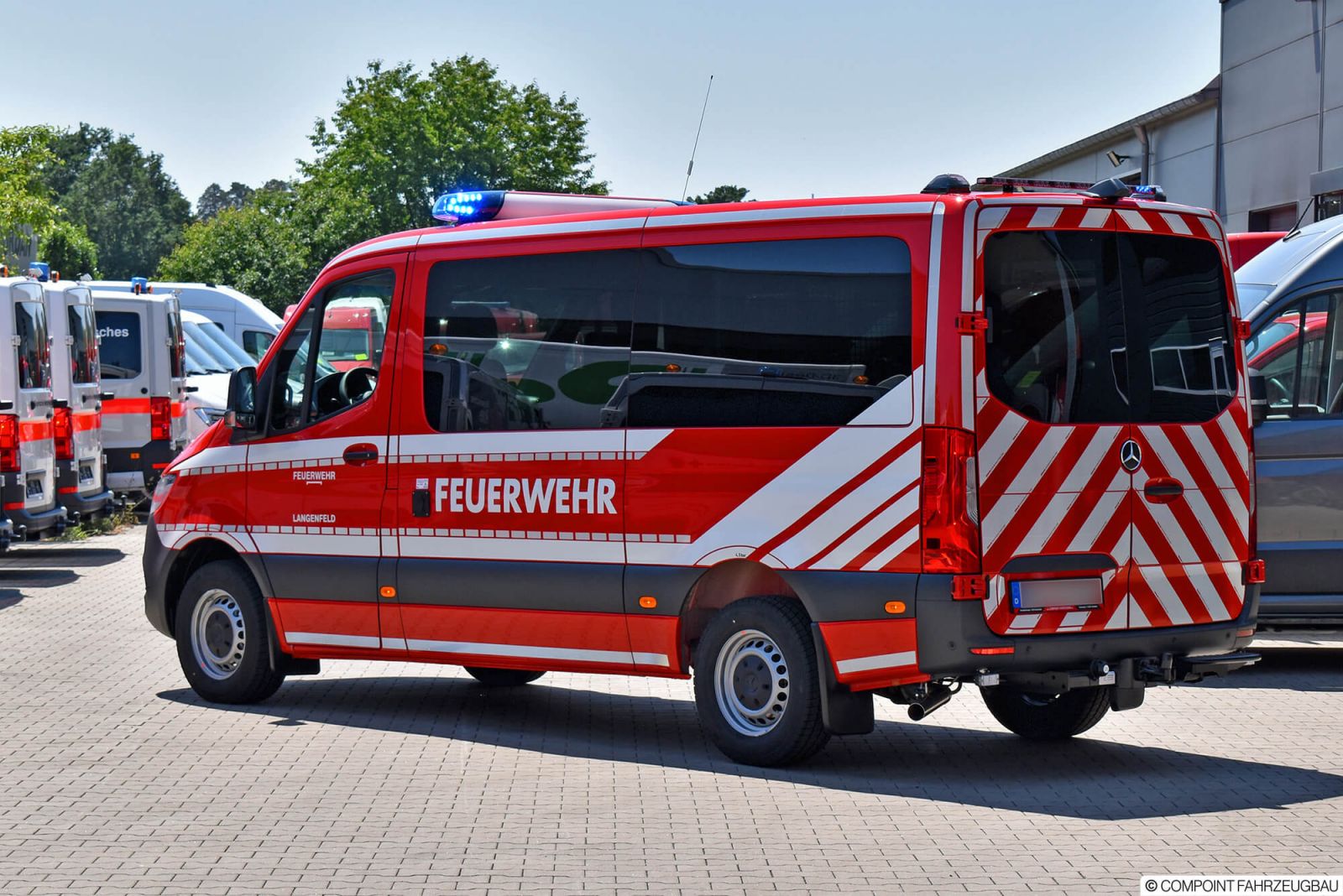COMPOINT Fahrzeugbau - GW-Feuerlöscher BF Bonn