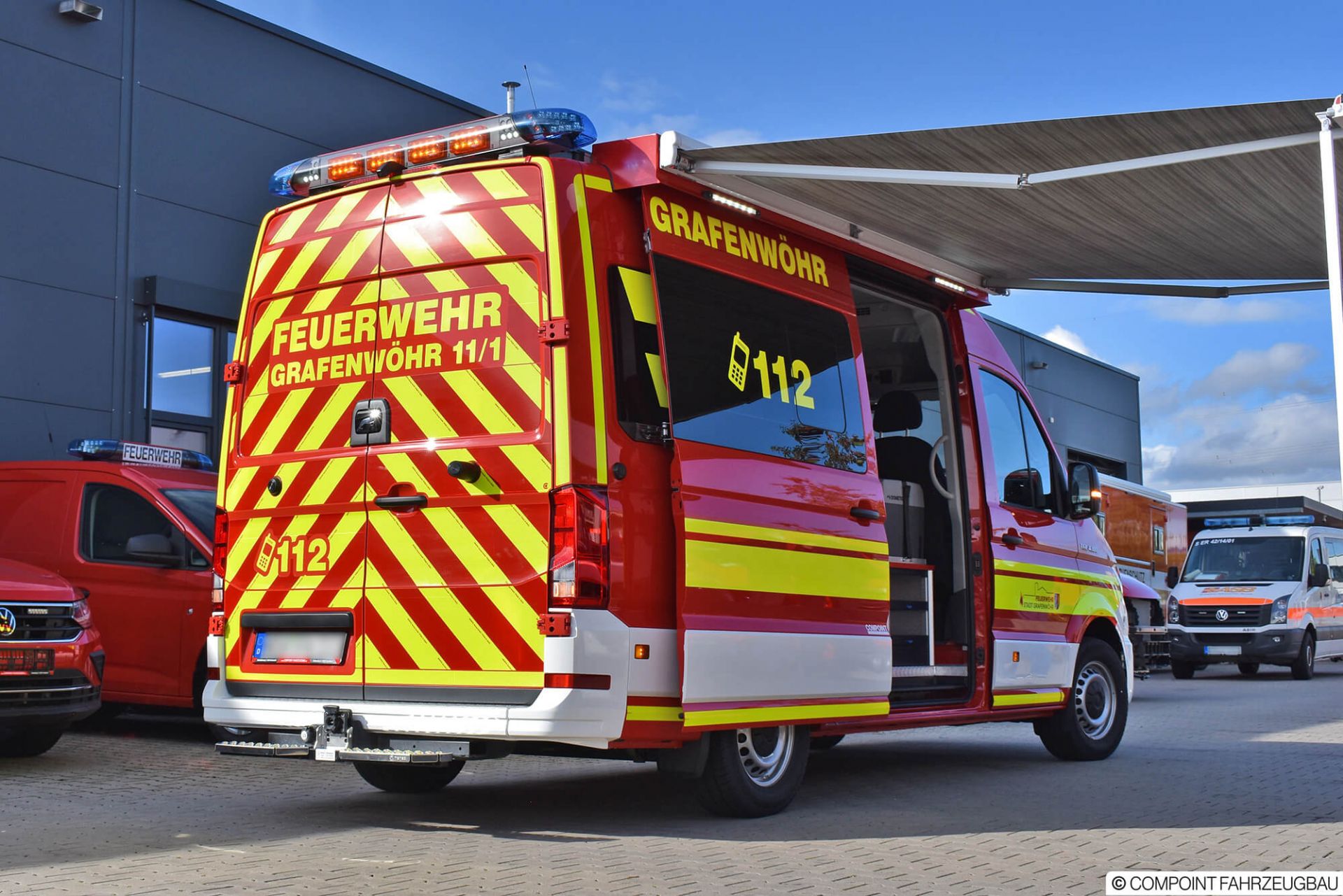 COMPOINT Fahrzeugbau - GW-Feuerlöscher BF Bonn